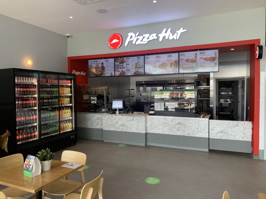 Pizza Hut kiosks roll out in service stations - Franchise Executives